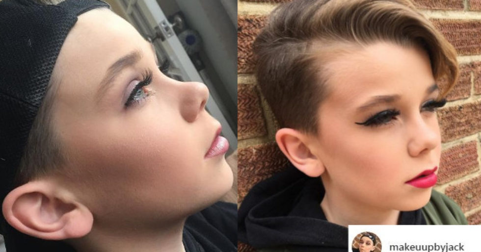 MakeupbyJack - 10-letni chłopiec maluje się lepiej niż TY!