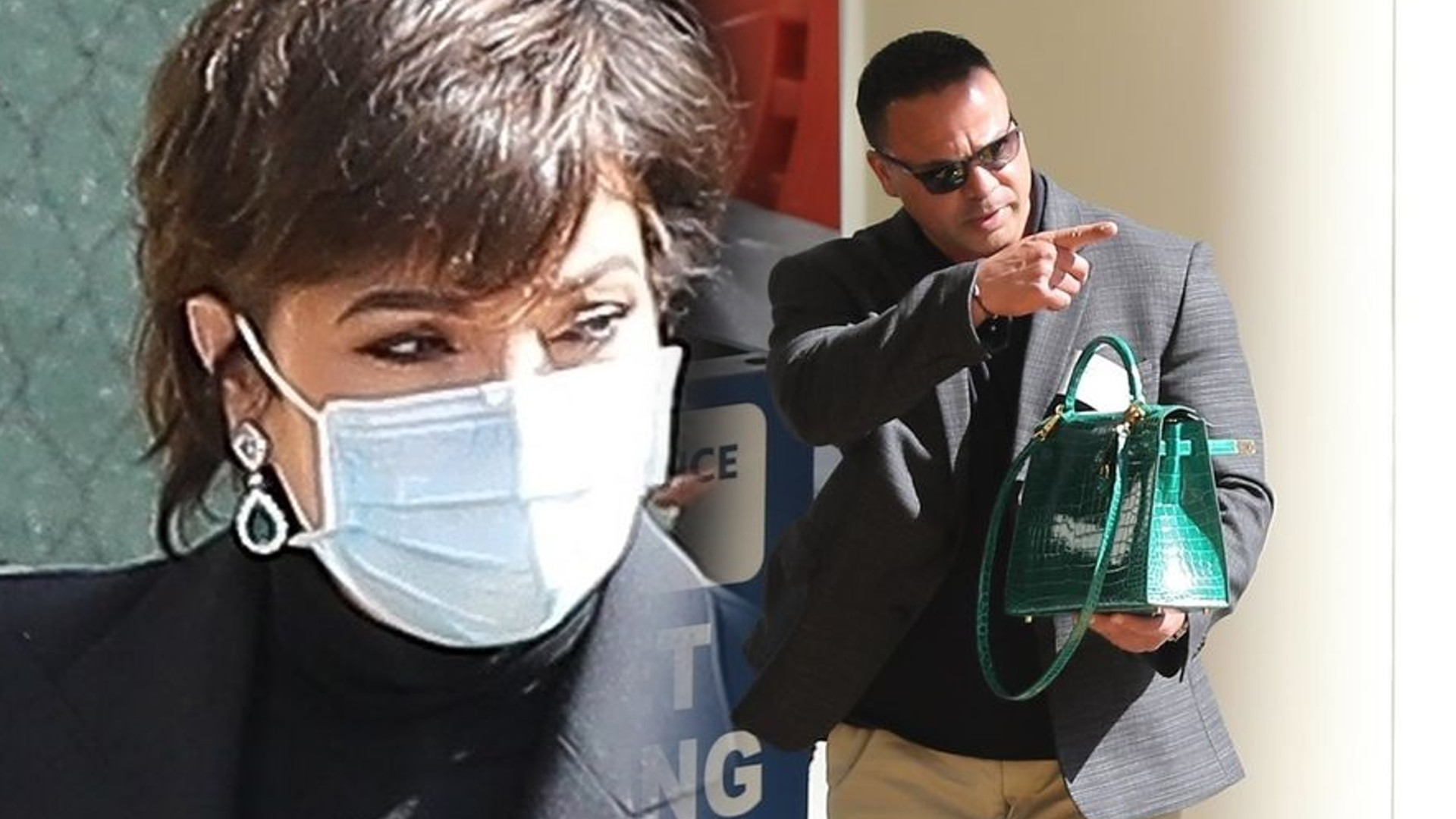Kris Jenner w masce na twarzy (ZDJĘCIA) | Kozaczek