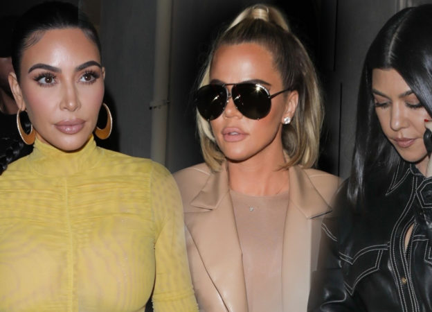 Khloe Kardashian poszła na kolację z mamą i siostrą. Wyprostowała włosy ...