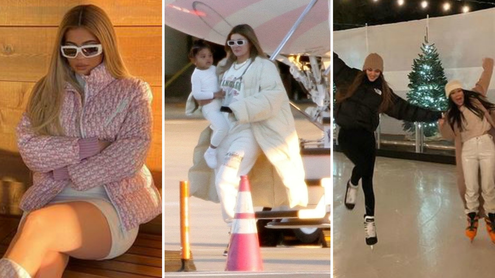 Kardashianki na zimowych wakacjach: BAJKOWE widoki i luksusowa chatka ...