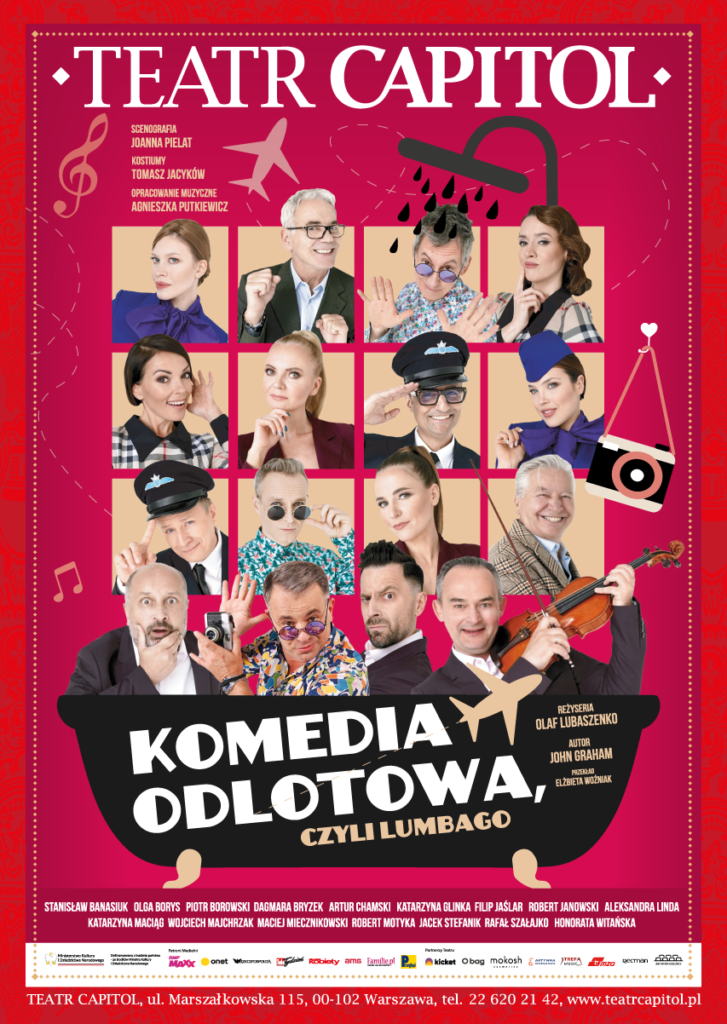 TEATR CAPITOL. PODWÓJNA PREMIERA KOMEDII ODLOTOWEJ Z GWIAZDAMI! | Kozaczek